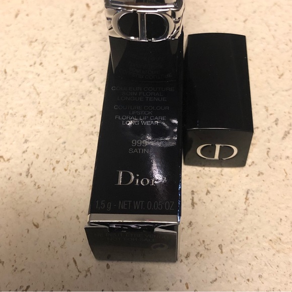 Dior | Makeup | Dior Lipstick Mini Satin 999 | Poshmark